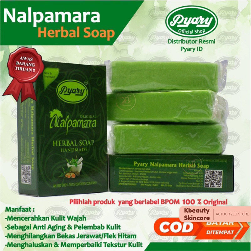 Jual Pyary Nalpamara Sabun Arab PYARY Nalpamara Soap 100% Original ...