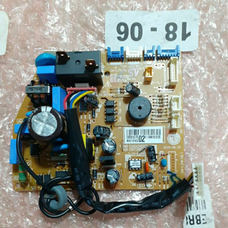 Jual Modul pcb indoor ac LG smart inverter E06FMV E10FMV part ...