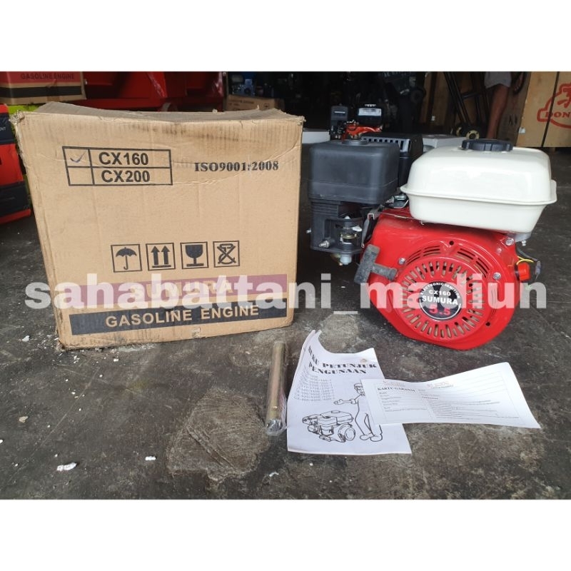 Jual Mesin Penggerak SUMURA GX160 5.5 HP / Mesin Motor Penggerak Bensin ...
