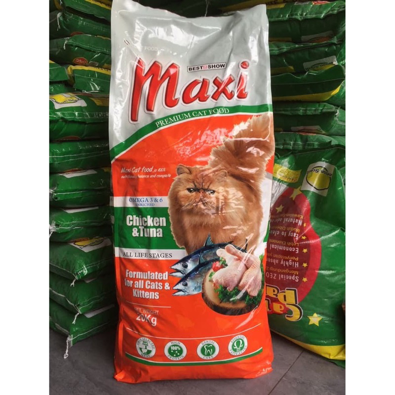 Jual Makanan kucing maxi 20kg - maxi cat food 20kg | Shopee Indonesia