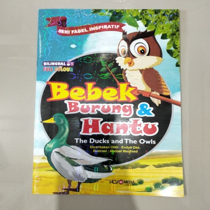 Jual BUKU FABEL CERITA ANAK DAN DONGENG BINATANG BILINGUAL ANAK BERUANG ...