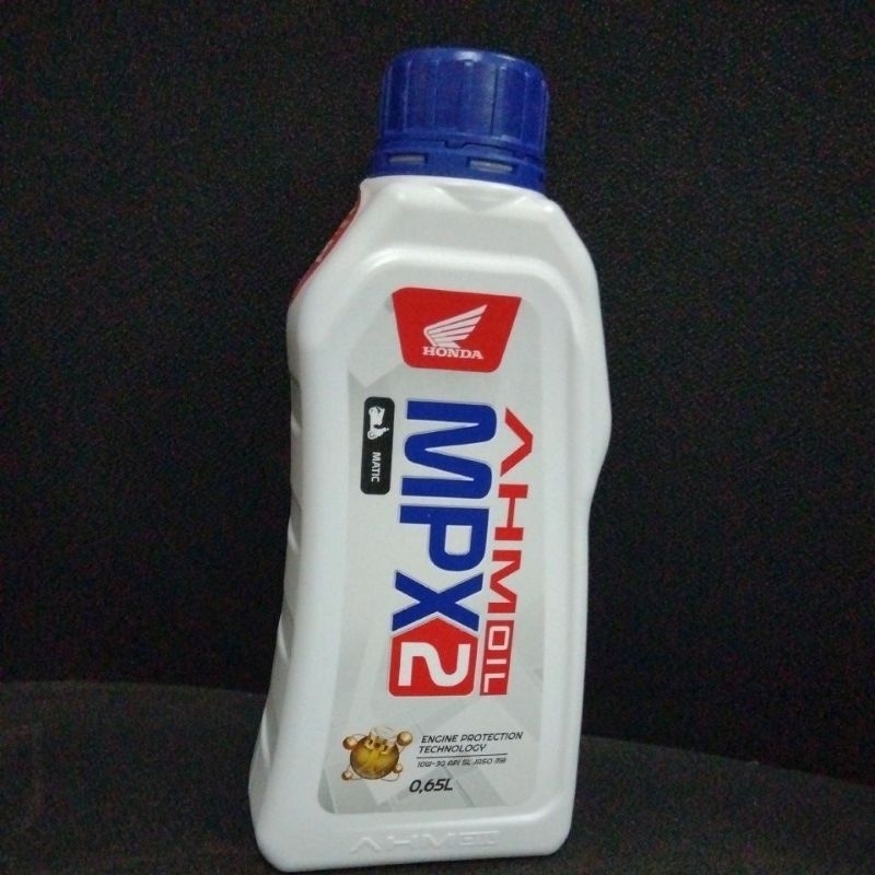 Jual AHM Oil MPX2 0.65 L 10W-30 Matic MPX 2 650ml Untuk Motor Honda ...