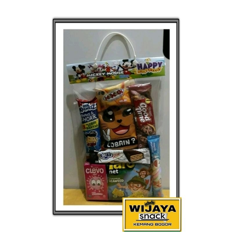 Jual Paket Snack Ultah A, Paket Snack Ulang tahun anak/Jajanan Snack ...