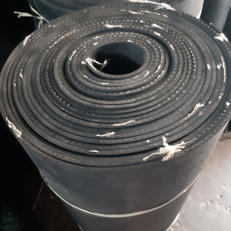 Jual Karet lembaran berserat 5mm x 10cm x 100cm rubber sheet insertion ...