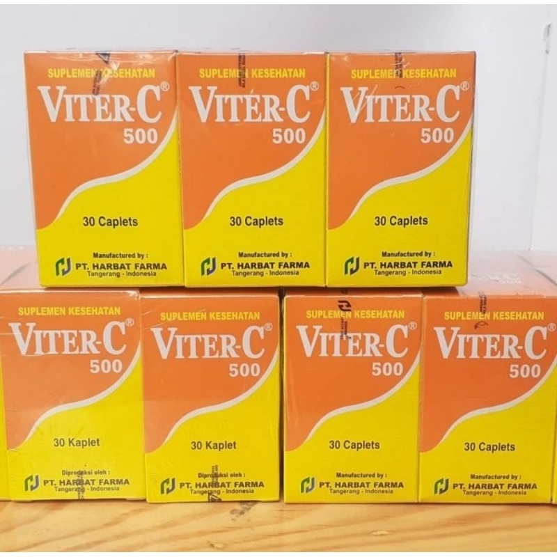 Jual viter c vitamin c isi 30 tablet daya tahan tubuh | Shopee Indonesia