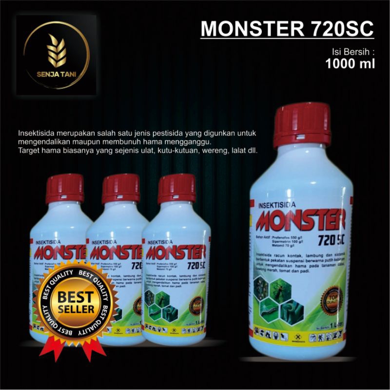 Jual Insektisida Monster 720 sc asli promo beli 3 gratis 1/ 1liter ...