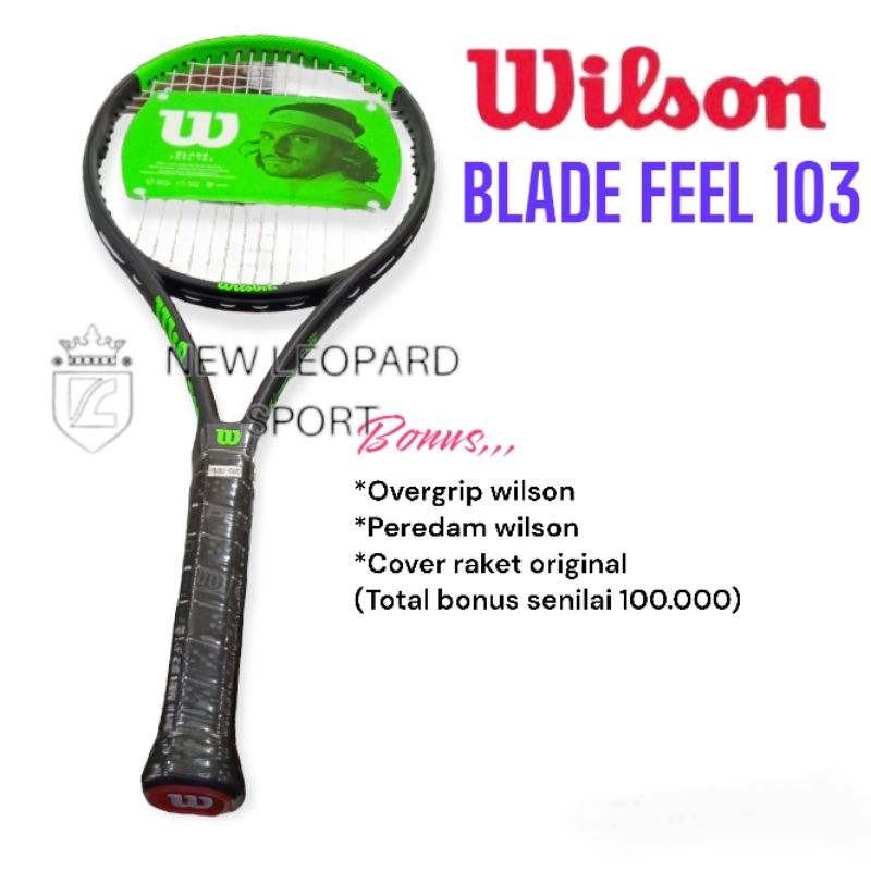 Jual Raket tenis wilson blade feel 103 264gram | Shopee Indonesia