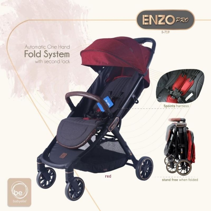 Jual Stroller BabyElle S-719 Enzo Pro Kereta Dorong Bayi Baby Elle ...