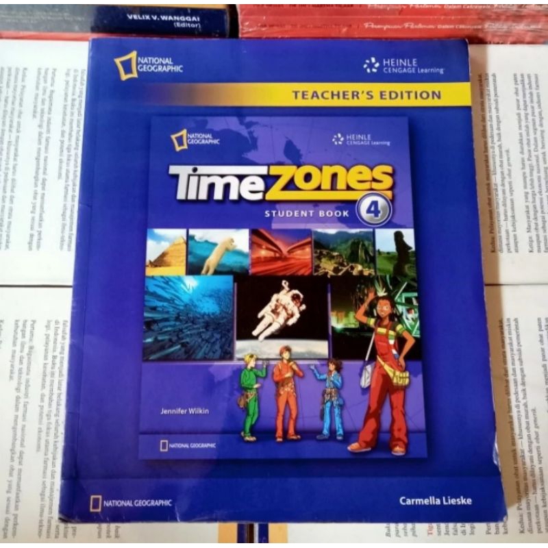 Jual BUKU ORIGINAL TIME ZONES STUDENT BOOK 4 TEACHERS EDITION | Shopee ...