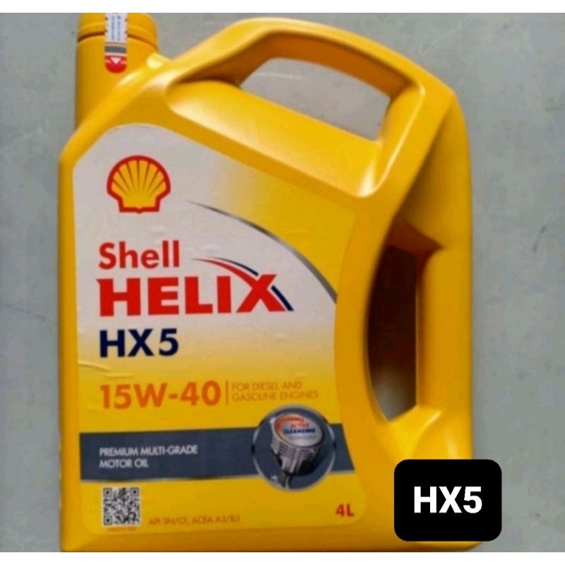 Jual Oli Mesin Mobil Shell Helix HX5 4LITER Oli Shell Helix Hx 5 ...