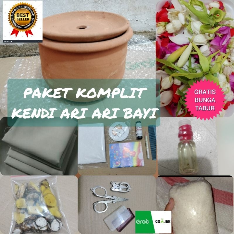 Jual Perlengkapan kendi Ari-Ari bayi kendil 1 set pendil | Shopee Indonesia