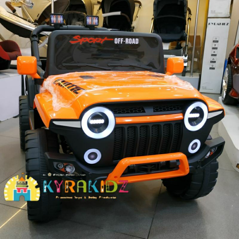 Jual Mainan Mobil Aki Anak Jeep Exotic UTV Conggo EJP 7732 Ban Plastik ...