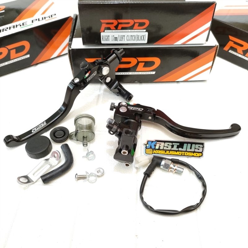 Jual master rem original RPD 17 mm satu set kiri kopling atau rem ...