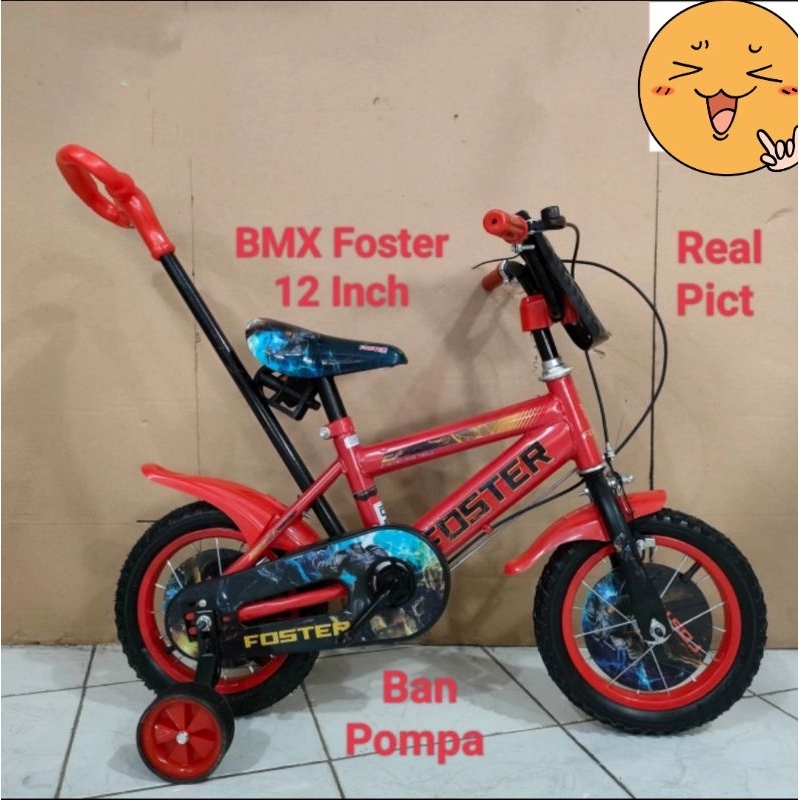 Jual Sepeda BMX 12 inch FOSTER Stir dorongan | Shopee Indonesia
