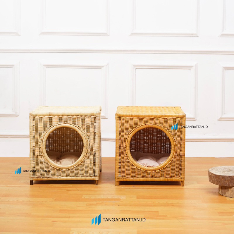 Jual Tempat Tidur Kucing Anjing / Rumah Kucing Anjing Kotak Dan ...