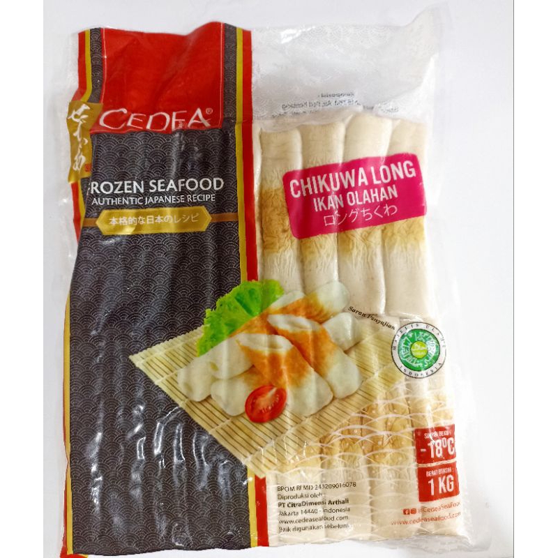 Jual CEDEA chikuwa long 1kg /ikan olahan | Shopee Indonesia