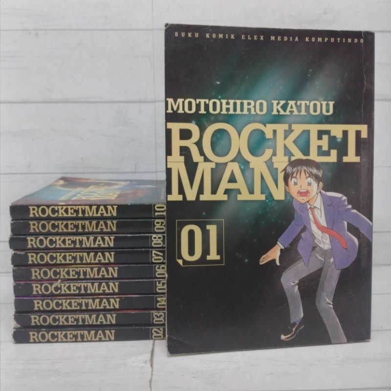 Jual Komik Rocket Man 1-10 Tamat Motohiro Katou | Shopee Indonesia