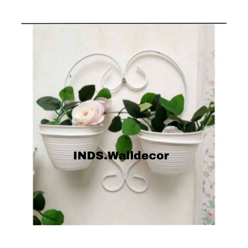 Jual RAK POT BUNGA TEMPEL DINDING MINIMALIS | Shopee Indonesia