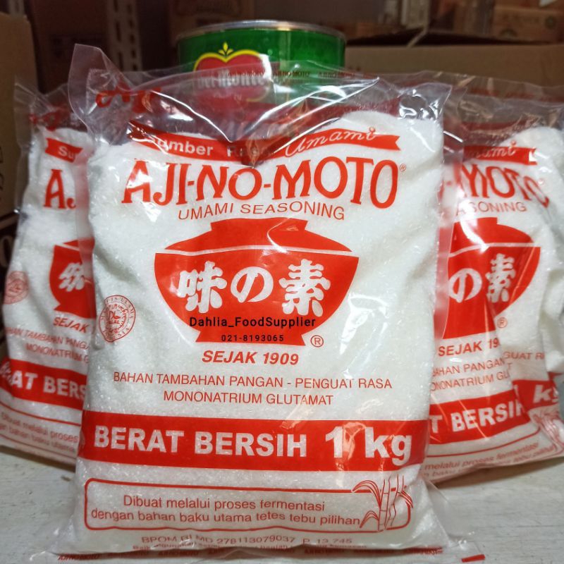 Jual AJINOMOTO 1KG PENYEDAP RASA AJINOMOTO MICIN 1KG | Shopee Indonesia