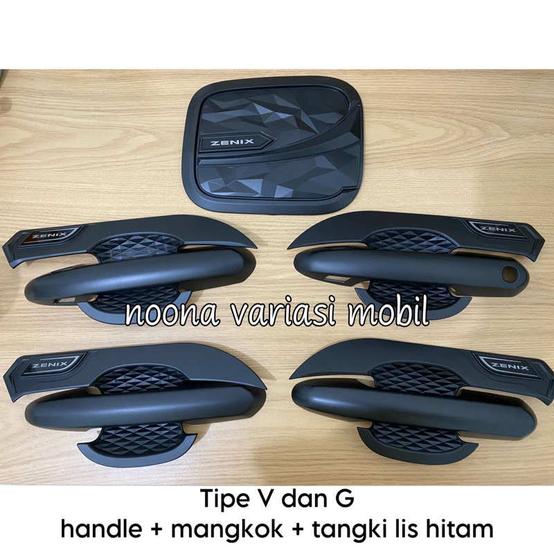 Jual Paket Cover Handle Outer Gagang Pintu tangki bensin Innova ZENIX 2023 | Shopee Indonesia