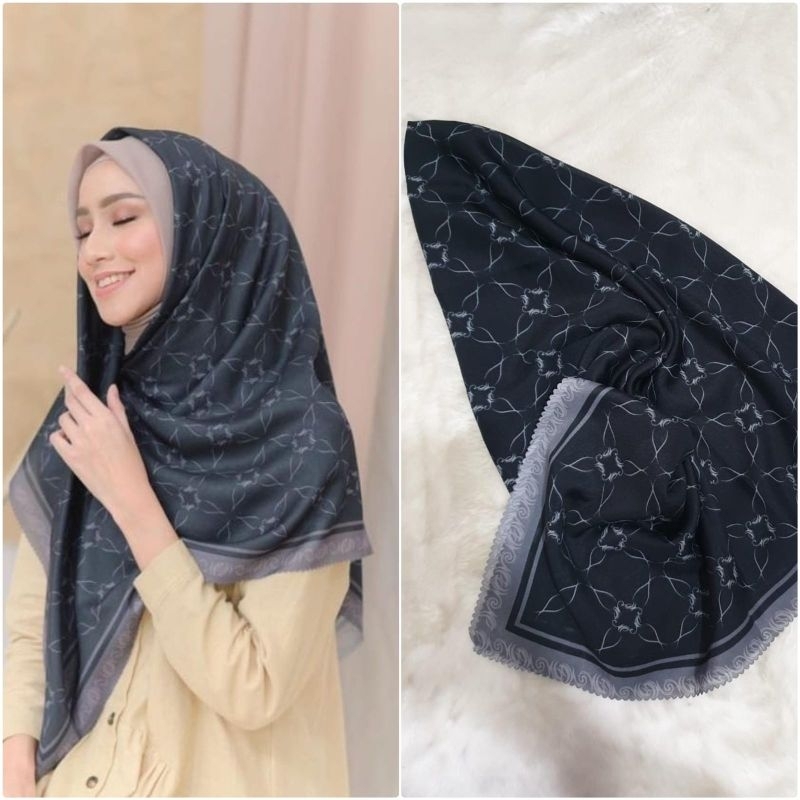 Jual (PART8)SEGIEMPAT DEENAY KW VOAL PREMIUM LASER CUT/by kayla scarf ...