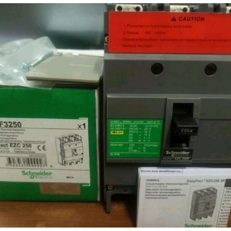 Jual Mccb Schneider 3Phase 250A | Shopee Indonesia