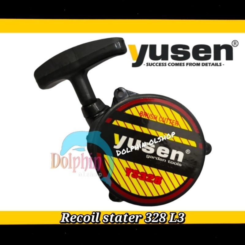 Jual Recoil Starter Lubang 3 / Engkol Mesin Potong Rumput BG 328 Yusen | Shopee Indonesia