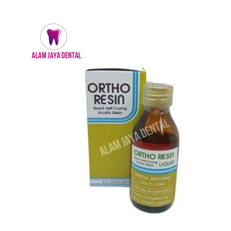 Jual Ortho Resin Liquid Self Curing 120ml, Pink, Cairan Ortho | Shopee ...