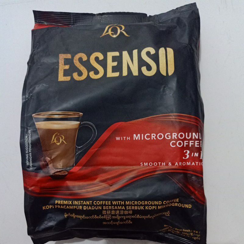 Jual Essenso Coffee With Microground Coffee 3in1 Smooth & Aromatic ...