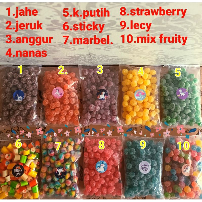 Jual fruity candy SACHET | Shopee Indonesia