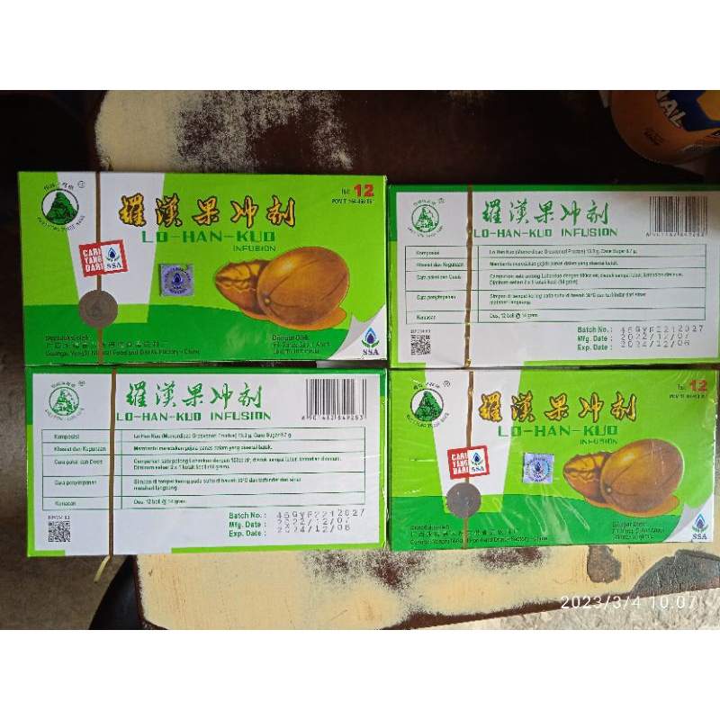 Jual LO HAN KUO INFLUSION ( PANAS DALAM ) | Shopee Indonesia