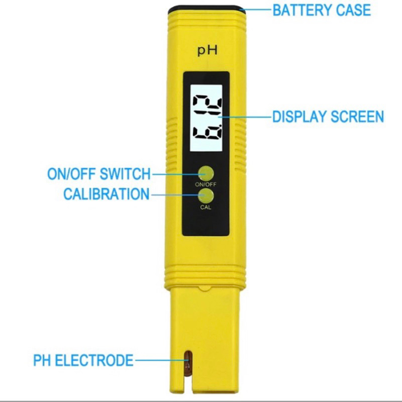 Jual Alat Ukur PH Meter Digital Tester Uji Air Minum Kadar PH Keasaman ...