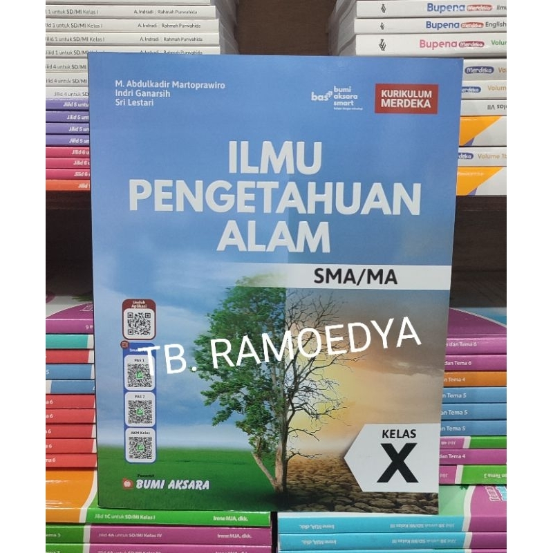 Jual Buku IPA SMA/MA kelas X Kurikulum Merdeka Bumi Aksara | Shopee ...