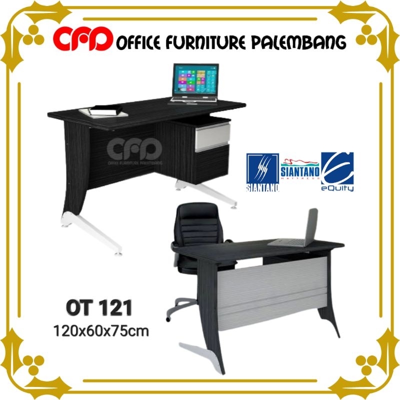 Jual meja kerja siantano OT 121 meja kantor meja tulis meja staff 1/2 ...