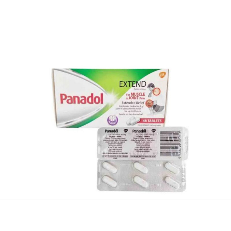 Jual Panadol Extend Untuk Sakit Otot dan Sendi Perpapan 6 tablet ...