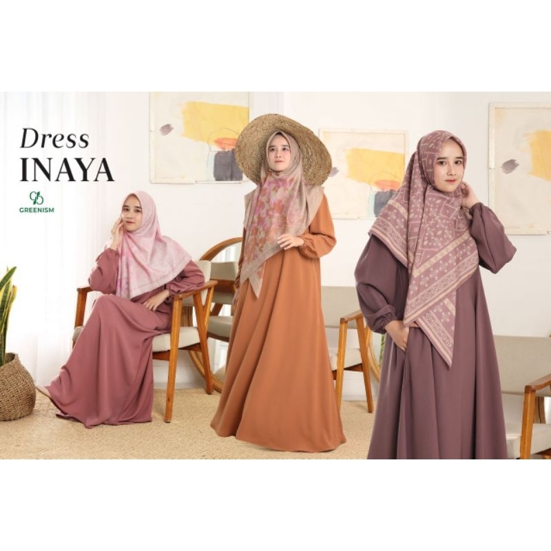 Jual INAYA DRESS BY GREENISM | Shopee Indonesia