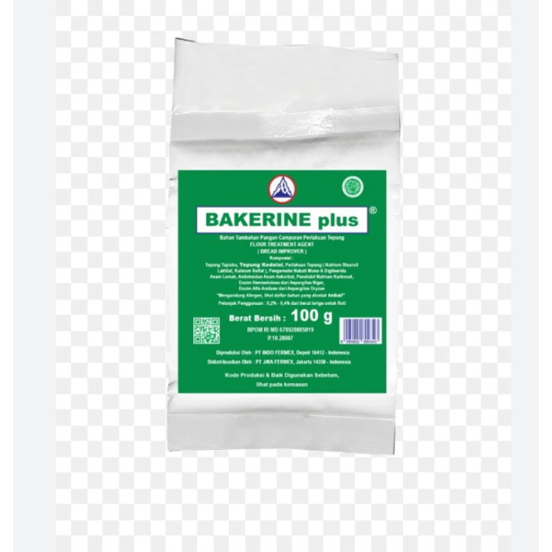 Jual Bakerin plus pelembut roti bread improver 100gr | Shopee Indonesia