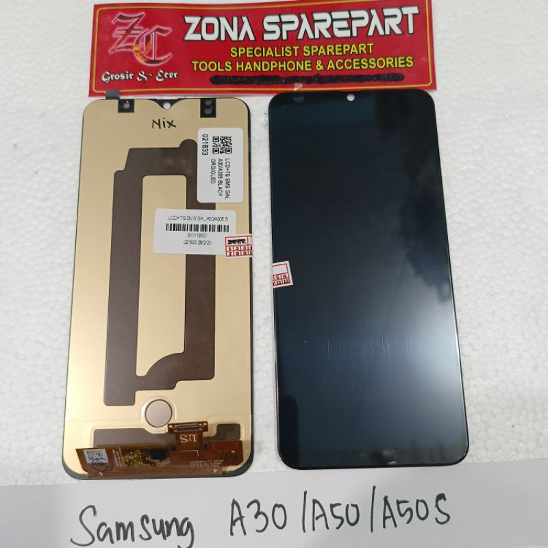 Jual LCD SAMSUNG A30/A50/A50S OLED/BRADERPART/INCELL/OLED+FRAME ...