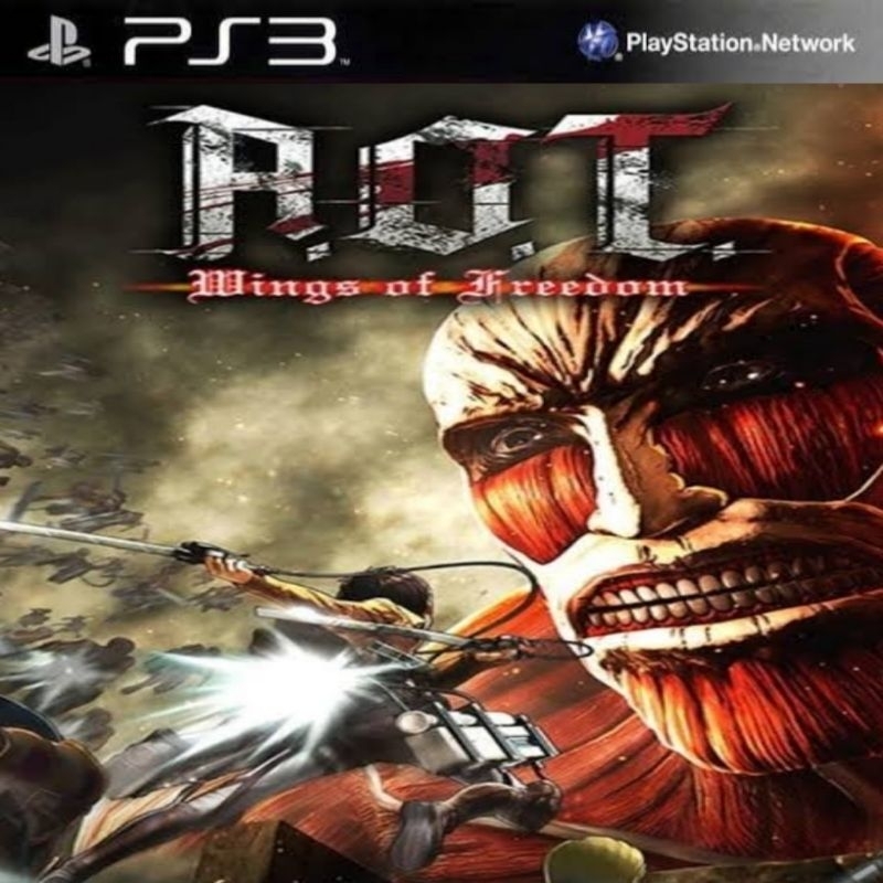 Jual DVD Blu-ray game ps3 cfw/hen Attack on Titan Wing of Freedom +DLC ...