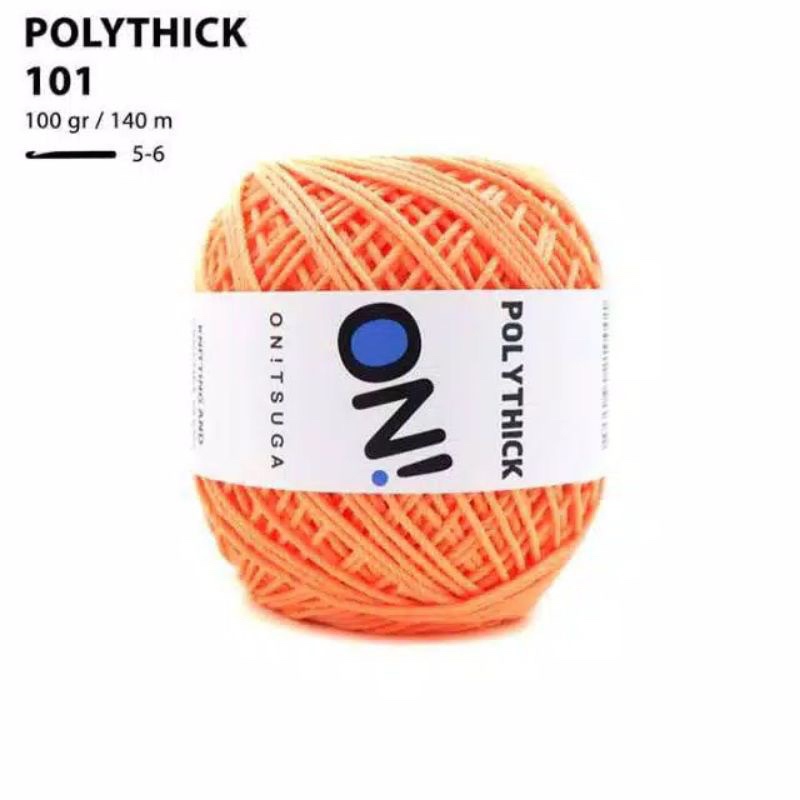 Jual 1-49 BENANG RAJUT POLYTHICK ONITSUGA | Shopee Indonesia