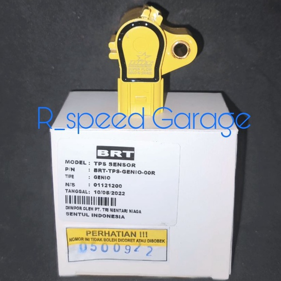 Jual SENSOR TPS BRT GENIO BEAT DELUXE STREET LED SCOOPY PRESTIGE 110 ...