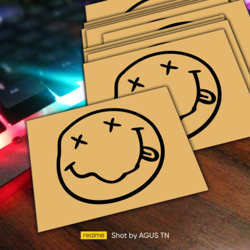 Jual stiker sticker cutting emot sticket timbul lucu | Shopee Indonesia