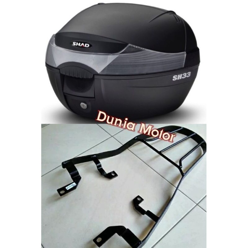 Jual SEPAKET BOX SHAD SH33 SH 33 DAN BREKET BRACKET BOX TERSEDIA UNTUK ...