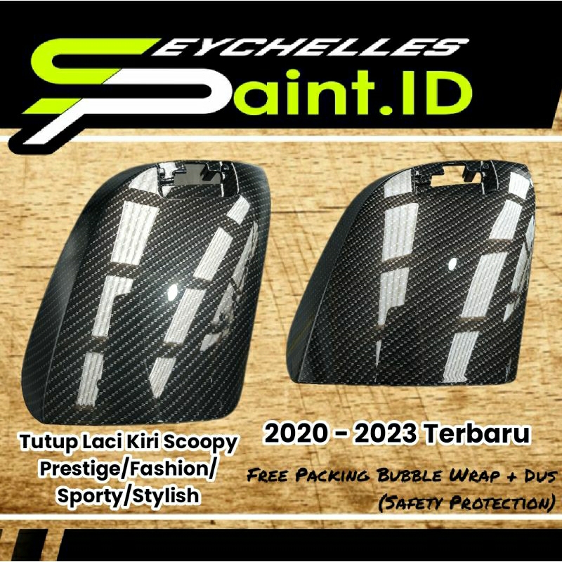 Jual Cover Carbon Laci Pocket Inner Pocket Scoopy 2021 - 2023 Motif ...