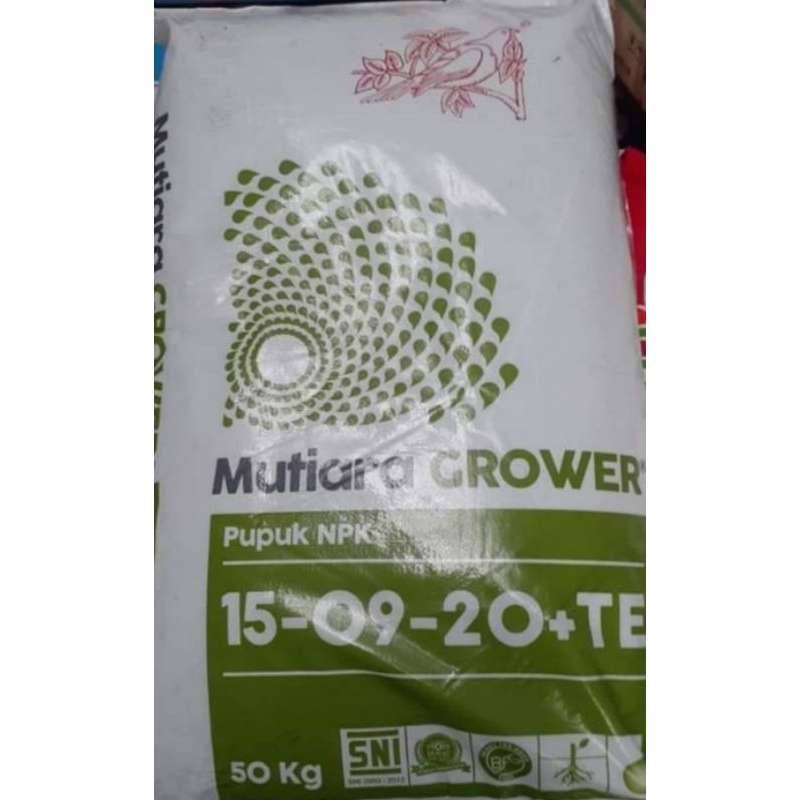 Jual MUTIARA GROWER PUPUK NPK 15-09-20+TE 50 KG | Shopee Indonesia