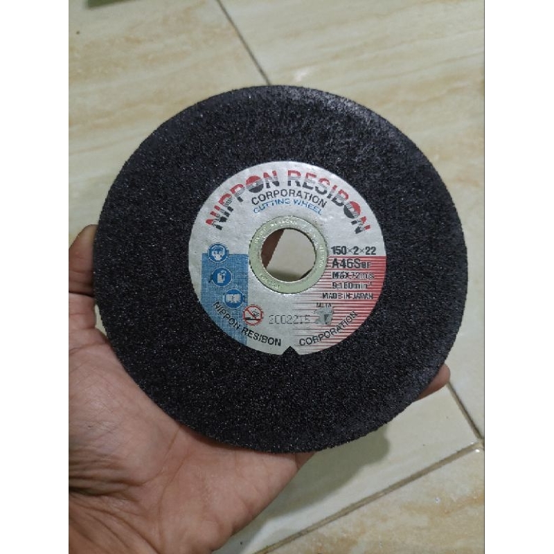 Jual Nippon Resibon batu gerinda potong poles cutting grinding wheel ...