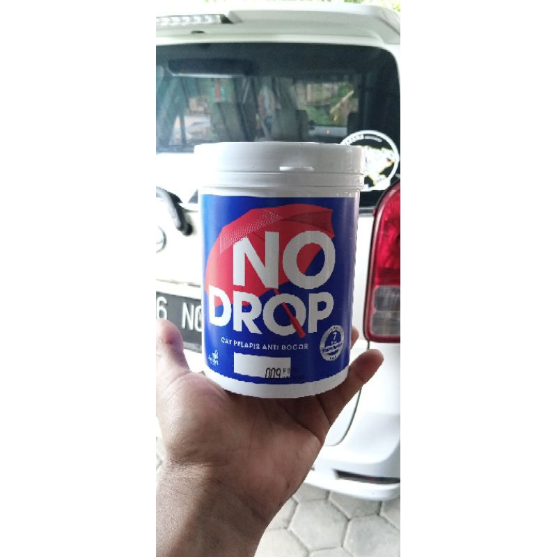 Jual Cat waterproof no drop putih kode 009 1kg | Shopee Indonesia