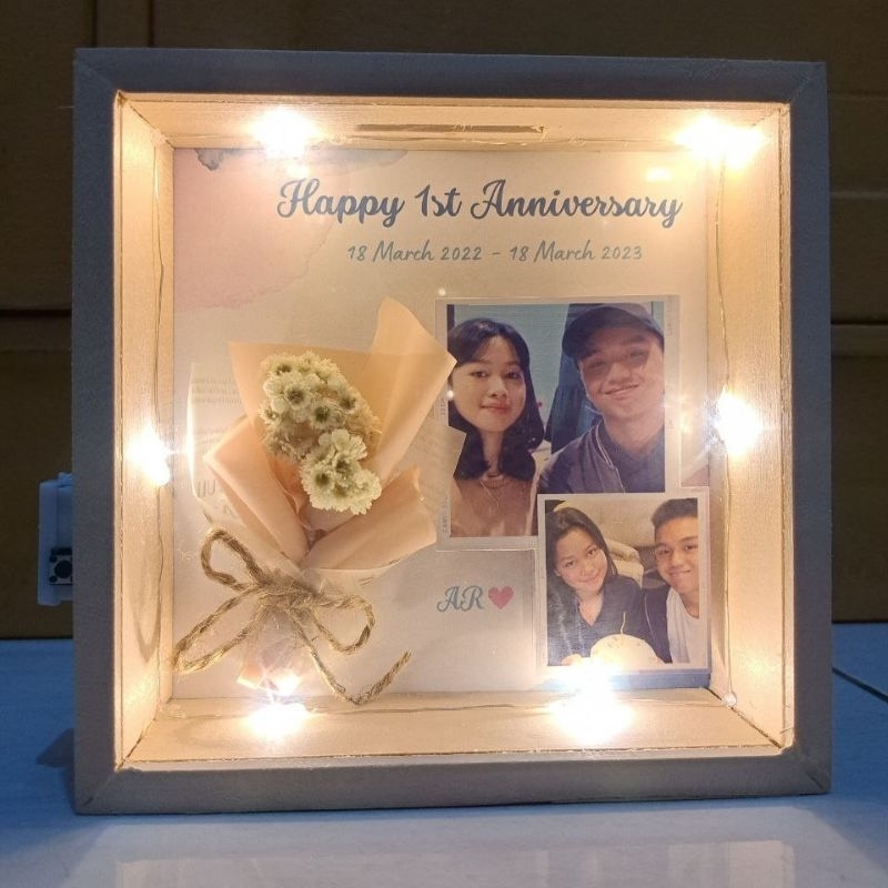 Jual FRAME 3D FLOWER BUNGA KERING KADO MURAH MERIAH CUSTOM KADO ...