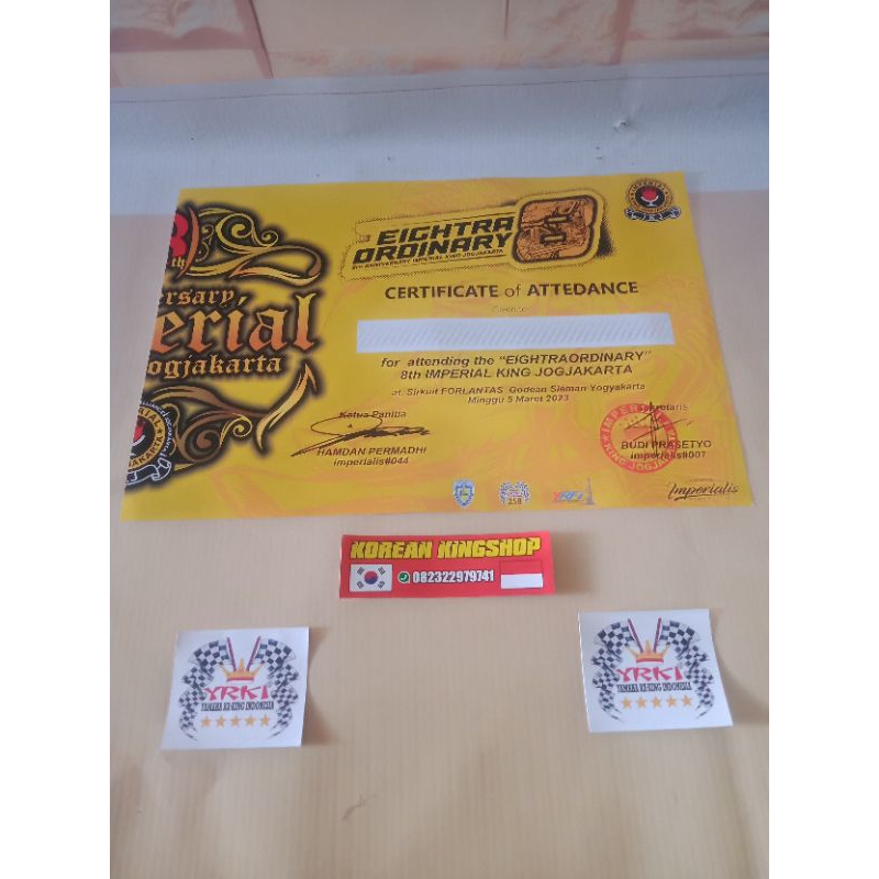 Jual piagam dan sticker | Shopee Indonesia