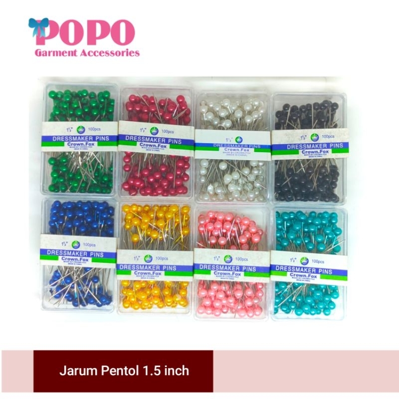 Jual Jarum Pentol stainless ( isi:100 ) | Shopee Indonesia